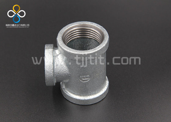China Hot galvanized malleable iron pipe fittings Reducing Tees supplier