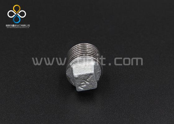 Made in china high quality hot galvanized malleable iron pipe fittings Plugs plain supplier