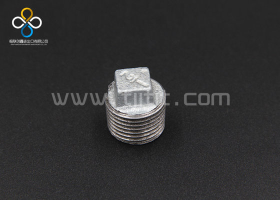 Made in china high quality hot galvanized malleable iron pipe fittings Plugs plain supplier