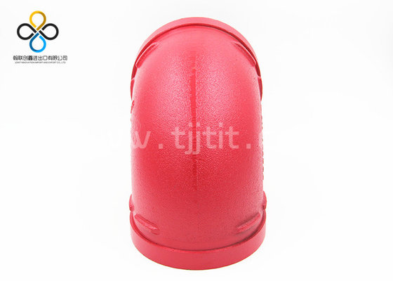 CCC FM UL Good quality Elbow 90 Ductile iron grooved fittings supplier
