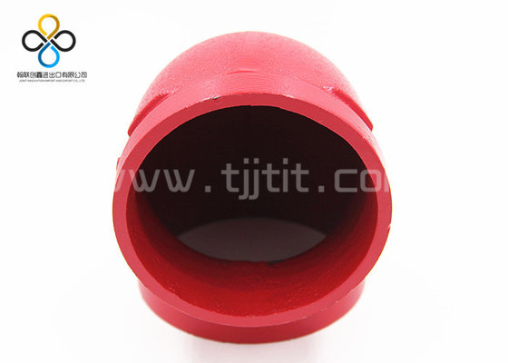 CCC FM UL Good quality Elbow 90 Ductile iron grooved fittings supplier
