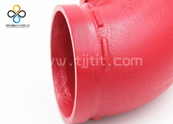 CCC FM UL Good quality Elbow 90 Ductile iron grooved fittings supplier
