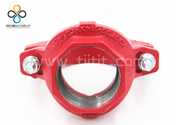 CCC FM UL Good quality Mechanical tee S Ductile iron grooved fittings supplier