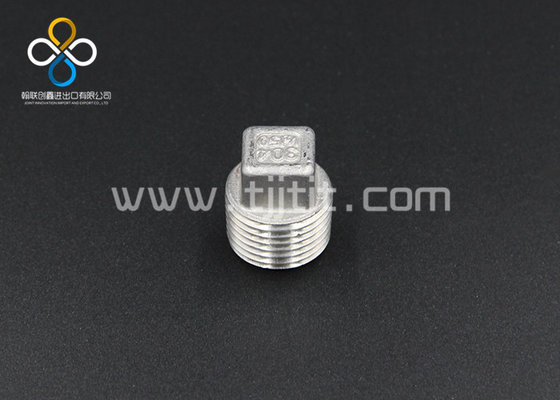 304 or 316 stainless steel pipe fittings/Square Plug with top quatily supplier