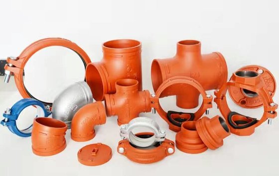 CCC FM UL High quality Ductile iron grooved fittings supplier