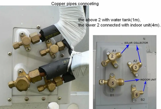 Hybrid Inverter 100% Solar Air Conditioner Split System Dc/Ac Hybrid Solar Air Conditioner 3 Ton Solar Air Conditioner