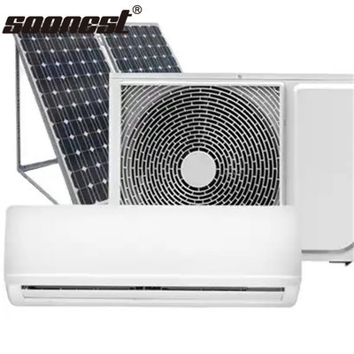 120V Dc/Ac Hybrid Solar Air Conditioner Dc Inverter Split Air Conditioner Wall Mounted Mini Split Air Conditioner 24000 Btu
