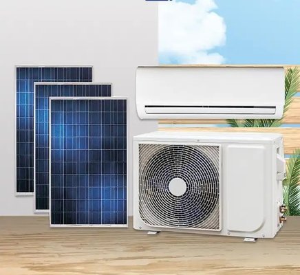 24000BTU Hybrid Solar Mini Split Air Conditioner Solar With Battery Solar Ac 1.5 Ton Split Inverter Air Conditioner