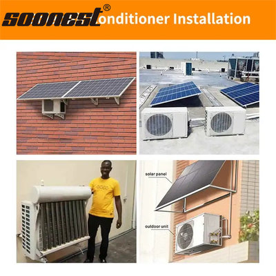 Split Style Solar Air Conditioner Price Solar Air Conditioner 12000 Btu 18000 Btu Solar Air Conditioner