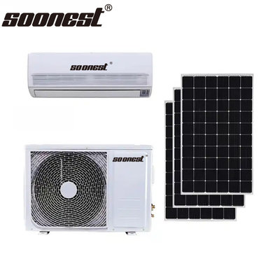 120V AC Solar Cell Air Conditioner With Solar And Batter Central Air Conditioner On Solar Energy Solar Air Conditioner