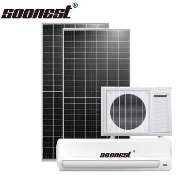 120V 230V AC Full Solar Air Conditioner System Hybrid Multisplit Solar Power Station With Air Conditioner