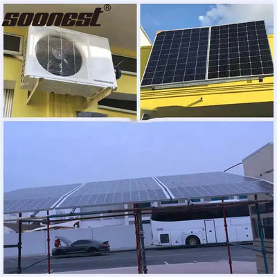 24V 48V Multi-Split 100% Dc48V Solar Air Conditioner 18000Btu 24000Btu Hybrid Solar A/C Type Air Conditioner