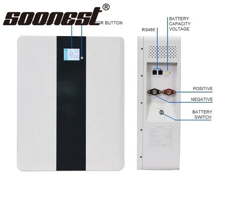12V 100Ah Lithium Ion Batteries 200 Ah Banks Lithium Battery Portable Solar 51.2V 50Ah Battery Energy Storage Stacked Lithium