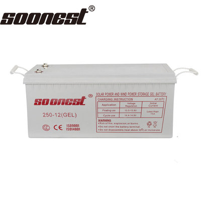 Soonest Solar Storage Power System Deep Cycle Gel Battery 12V 200Ah 100Ah 150Ah 250Ah Back Up