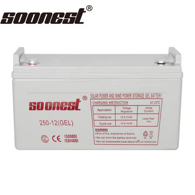 Soonest Solar Storage Power System Deep Cycle Gel Battery 12V 200Ah 100Ah 150Ah 250Ah Back Up
