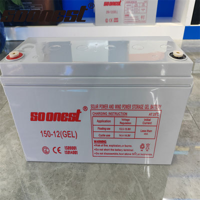 Wholesale Solar Power Deep Cycle Battery Gel Battery 12V 150Ah 250Ah Solar Home Use Deep Cycle Solar Gel Battery