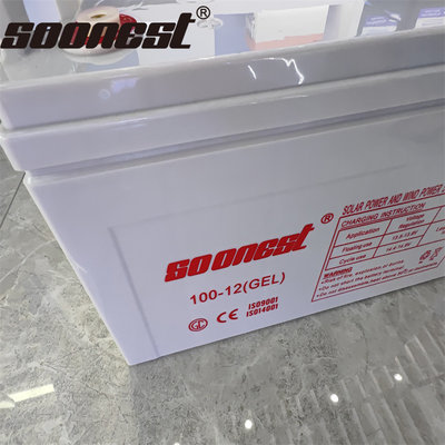 Soonest Power Bank Solar Battery 12.8V 100Ah Gel Battery Gel Battery For Solar Panel