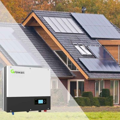 Growatt 100Kw Inverter Price Hybrid Solar Inverter Without Battery 10Kw Hybrid Solar Inverter Single Phase
