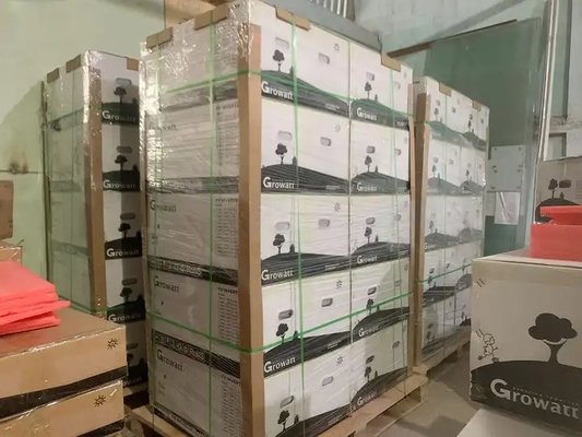 Hot Sale Growatt Solar Inverter Mac 50-70K Tl3-X Mv 3 Phase Solar Inverter On Grid With Solar Power System