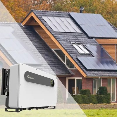 Growatt 80Kw Inverter Solar Competitive Price 3 Phase Solar Hybrid Inverter Or Standard Wholesale Price 120Kw Solar Inverter