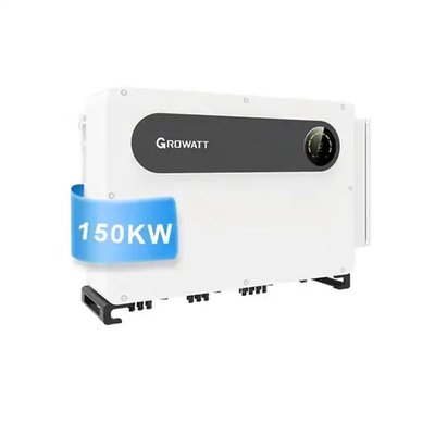 Hot Sale Growatt 50Kw 100Kw 110Kw Hybrid Solar Inverter On Off Grid For Project Application