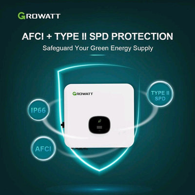Growatt Hybrid On Grid SPH 20Kw 30Kw 35Kw 3 Phase With High Voltage Lithium Battery Solar Inverter