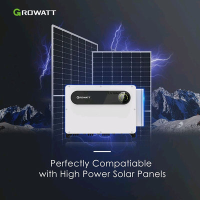Growatt Hybrid On Grid SPH 20Kw 30Kw 35Kw 3 Phase With High Voltage Lithium Battery Solar Inverter