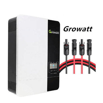 Hot Sale Growatt 3Kw 5Kw 8Kw 10Kw SPF5000Es Solar Inverter  Hybrid Inverter Off Grid Inverter With Hybrid Solar System