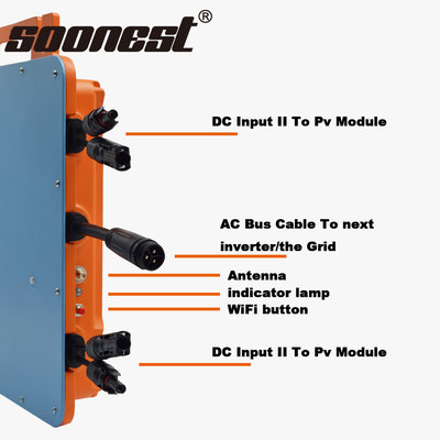 Soonest Best Price 1800W 2000W Micro Mini Wechselrichter 600W Solar Micro Inverter 800W For Balcony Solar System