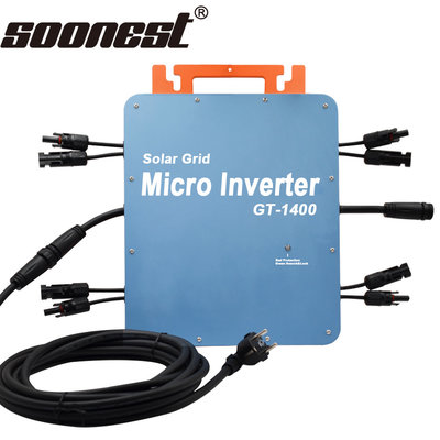 Soonest 1400W Solar Micro Inverter 600w NEP Mppt Pv Grid Tie Microinverter 600W For Balcony Solar System