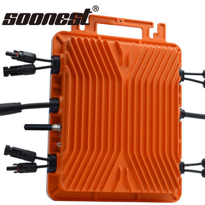 1200W Micro Grid Tie Inverter Us Pure Sine Wave Solar On Grid Eu Battery Plug And Play Solar Micro Inverter System