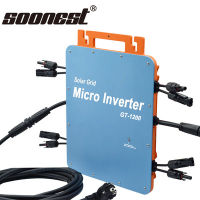 1200W Competitive Price Solar Grid Tie Micro Inverter Oem Golden Supplier Solar Inverter 1600W Mppt Grid Tie Micro Inverter