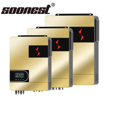 Inverter Solar Hybrid System Manufacturer Golden Supplier 6Kw On Grid Inverter Hybrid Solar Inverter Systems For Home