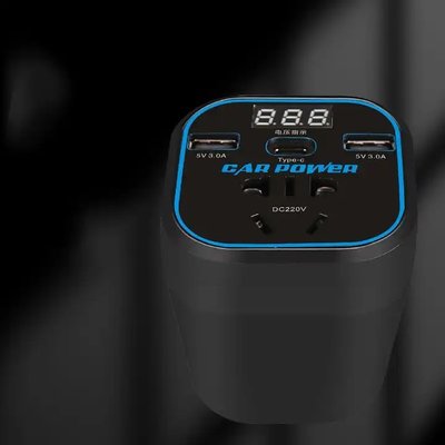 150W Car Inverter Dc 12V To 220V Power Converter Converter Step Down Usb Car Power Inverter Dc 12V To 110V Ac Car Charge