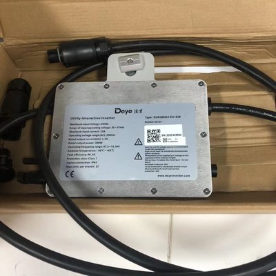 Deye 600W 800W Micro Inverter Usesolar Panel Solar Wechselrichter Solar Panel System For Home