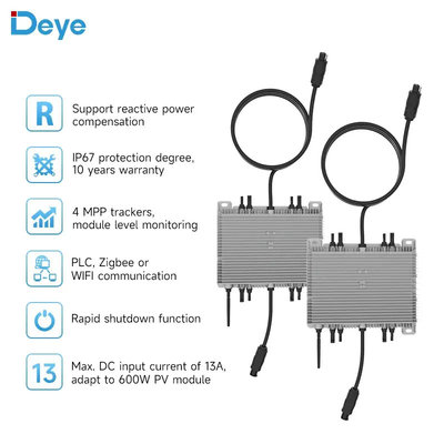 In Stock Cheap Price Deye Micro Inverter Sun800Wg3-Eu-230 800W Grid-Tie Micro Solar Inverter