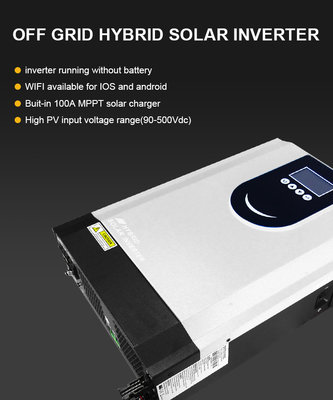 Hybrid Solar Inverter On/Off Grit Arrival Wholesale Price 12V 24V Hybrid Solar Inverter Invt Inverter Solar Pumps 3Phase 8.2 Kw