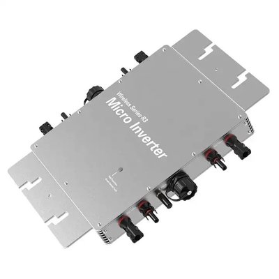 Micro Inverter Solar 2400W Ip65 Waterproof Wifi Monitoring Pv Micro Inverter Micro Inverter Solar Grid Tie Microinverter