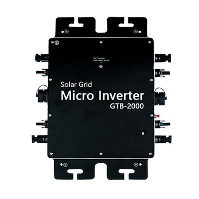 Smart 2000W Micro Solar Inverter 2Kw On Grid Micro Smart Inverter Cheap Golden Supplier Solar Micro Inverter System