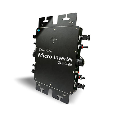 Smart 2000W Micro Solar Inverter 2Kw On Grid Micro Smart Inverter Cheap Golden Supplier Solar Micro Inverter System