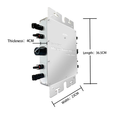 1600 Watt On Grid Micro Inverters Micro Inverter On Grid Low Cost Easy Installation 2000W Micro Grid Tie Inverter