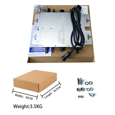 IP65 GTB 1600 Dc 1200W Mini Opp Solar Inverter Micro Inverter Smart On Grid Tie Mppt Solar Micro Inverter