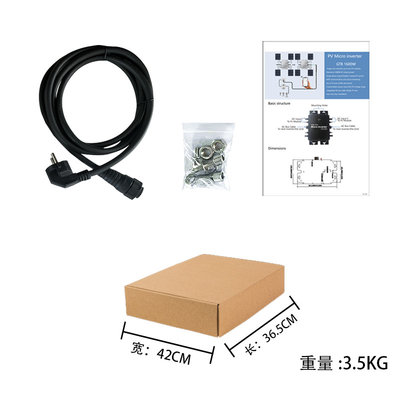 IP65 Micro Inverter GTB1600 On Grid Low Cost Easy Installation On Grid Smart Solar Micro Pv Inverter