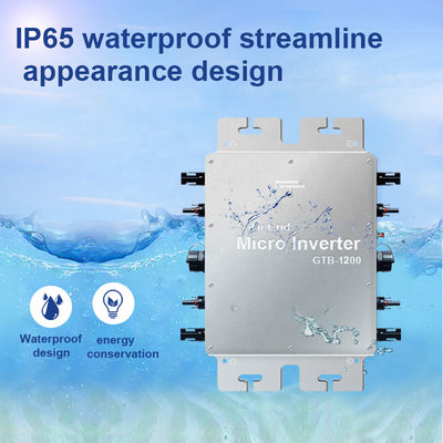 Ac Dc Micro Inverter Off Grid Grid Tie Micro Inverter Wvc-1200W-Life Smart 2000W On Grid Tie Mppt Solar Micro Inverter