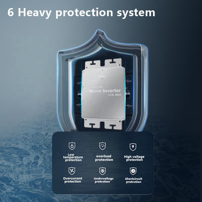 Ac Dc Micro Inverter Off Grid Grid Tie Micro Inverter Wvc-1200W-Life Smart 2000W On Grid Tie Mppt Solar Micro Inverter