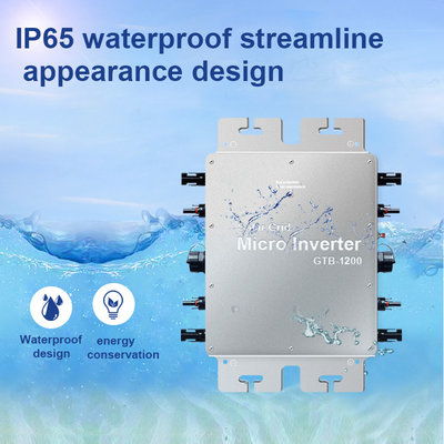 1200Watt Micro Grid Tie Inverter Power Plug On Grid Tuya Smart Solar Micro Pv Inverter On Grid Micro Inverters