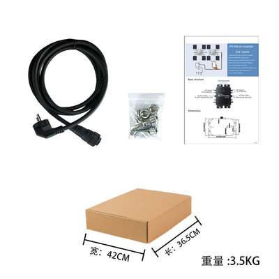 1200W Micro Inverter Gtb-1200 Smart Wifi Tie Micro Inverter Microinversor Wireless On Grid Tie Solar Micro Inverter
