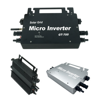 IP66 700W Micro Inverter System Inverter On Grid Installation Diagramm Solar Micro Inverter For Balcony Photovoltaic