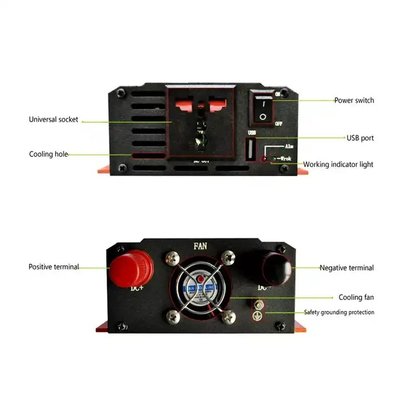 2.5Kw Pure Sine Wave Power Inverter 12V 220V 12Kw Dc To Ac Power Inverter 3000W Modified Sine Wave