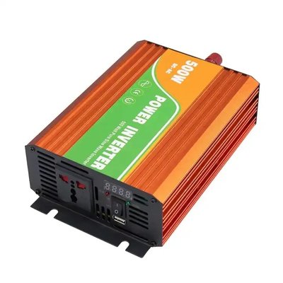 Dc 12V To Ac 220V Power Solar Inverter Home Inverters Modified Sine Wave  500W 24V Modified Sine Wave Inverter